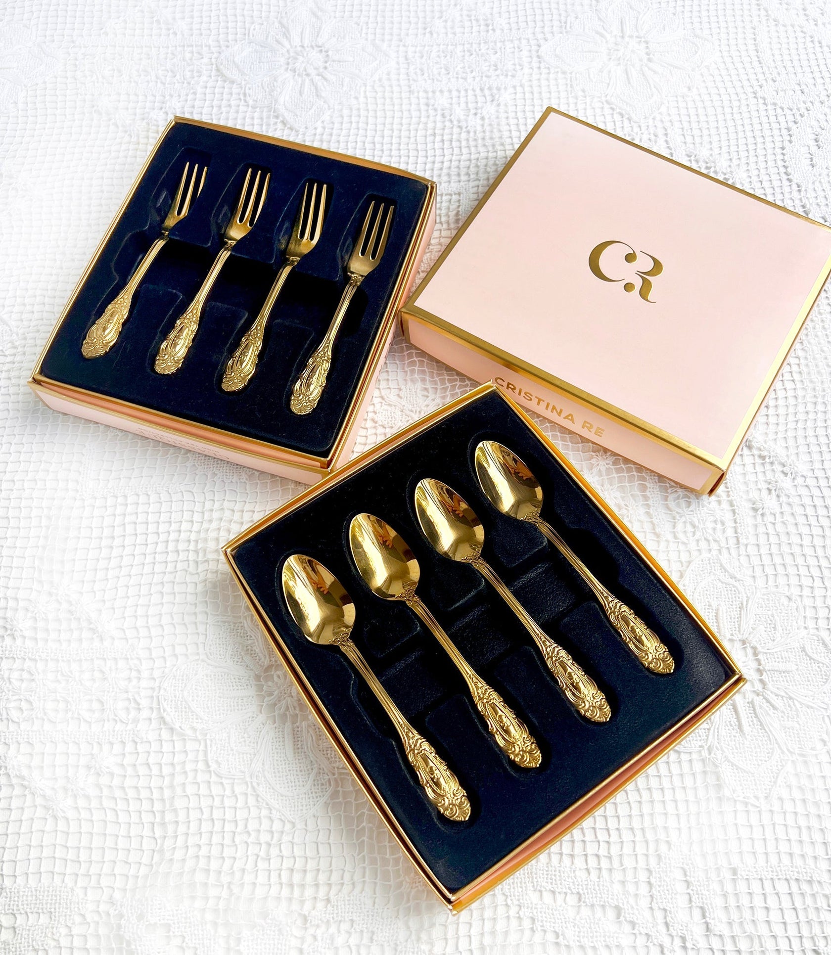 Gold Teaspoons Set of 4 – Vintage Teaspoons